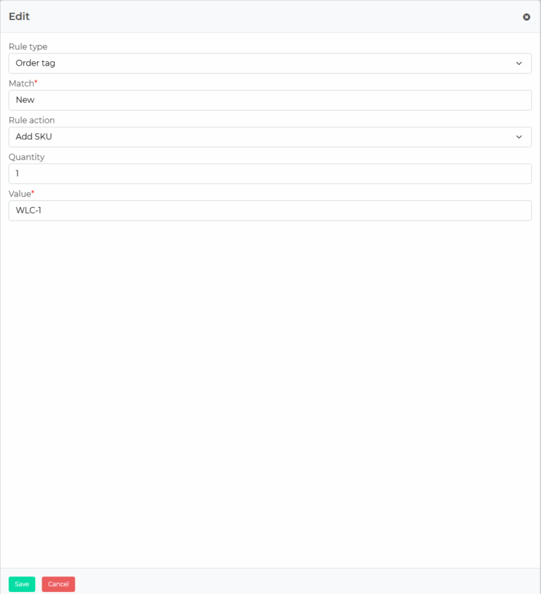 Order Check Rules - iPacky - Shopify