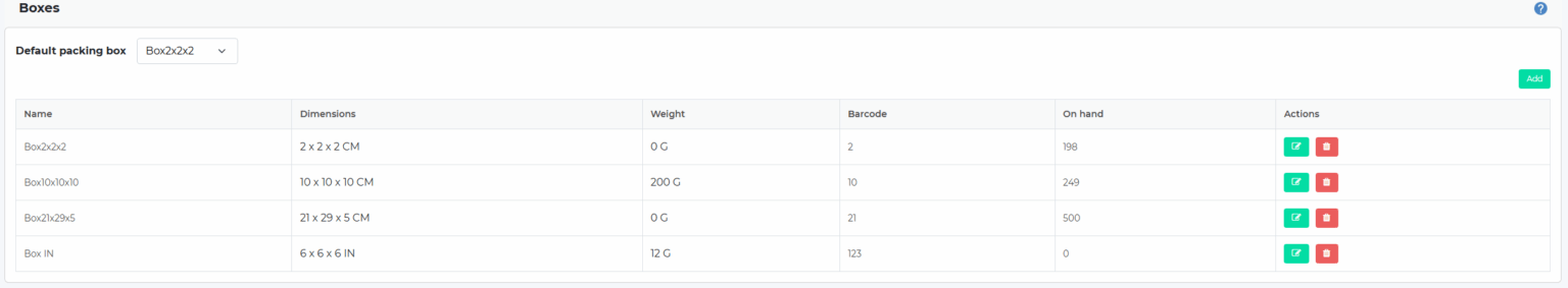 Boxes - iPacky - Shopify