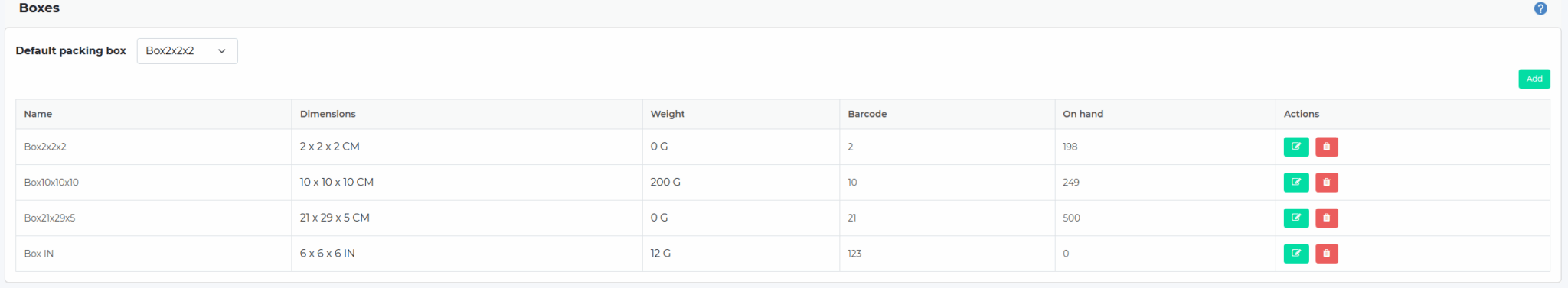 Boxes - iPacky - Shopify