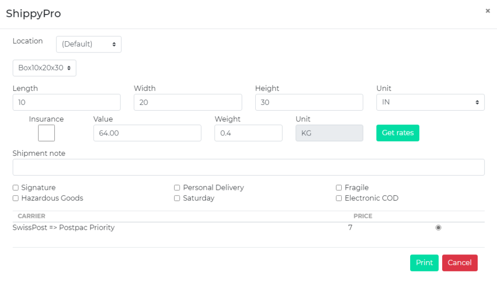 ShippyPro - iPacky - Shopify