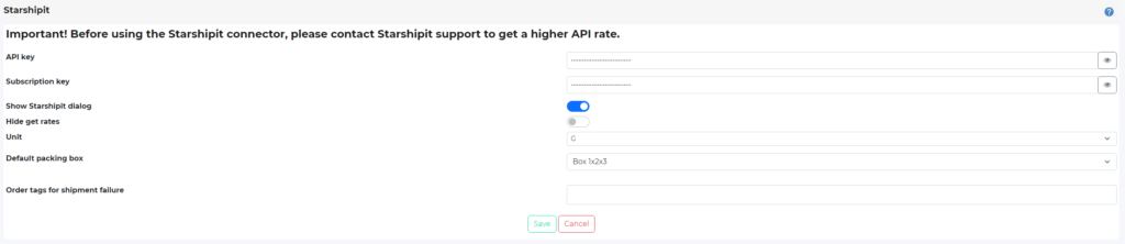 Starshipit - iPacky - Shopify - Starshipit iPacky