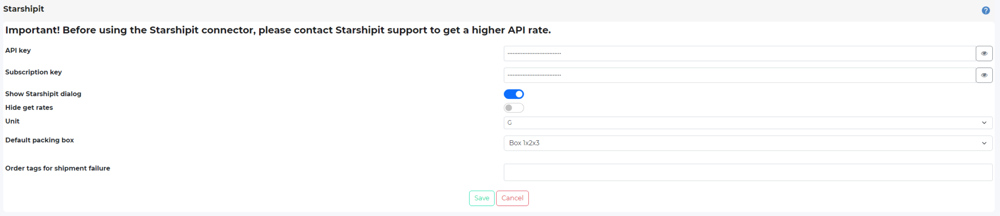 Starshipit - iPacky - Shopify - Starshipit iPacky