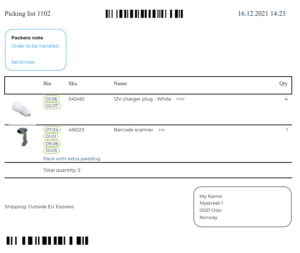 Webshipper - iPacky - Shopify